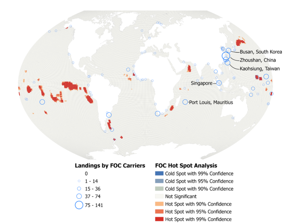 An empirical assessment of seaports as facilitators of FOC-flagged ...